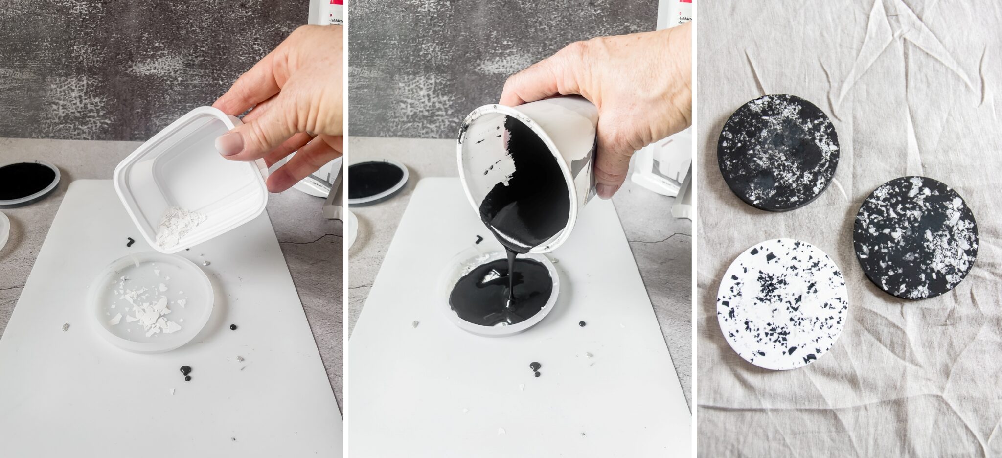 Raysin gießen Black and White - CreativLIVE